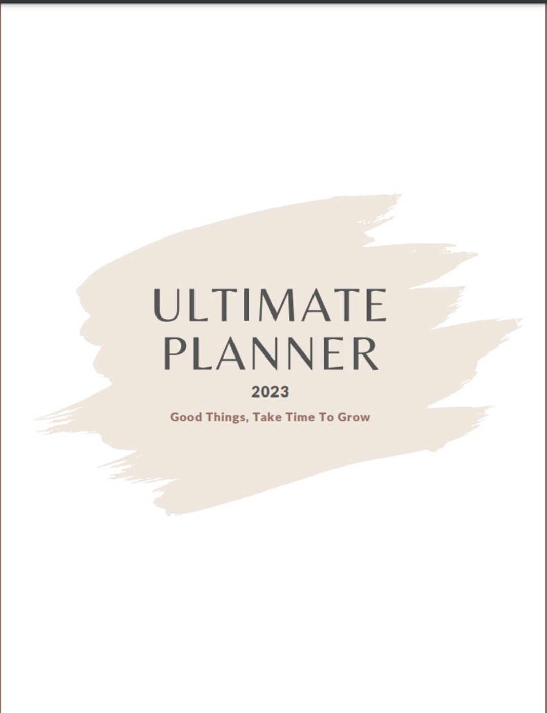 2023 Ultimate Planner - Etsy