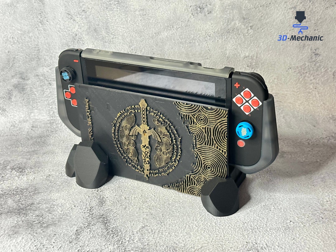 Switch Dock Cover "sword" | 3D Printed Printed | Switch Dock | Normal ...
