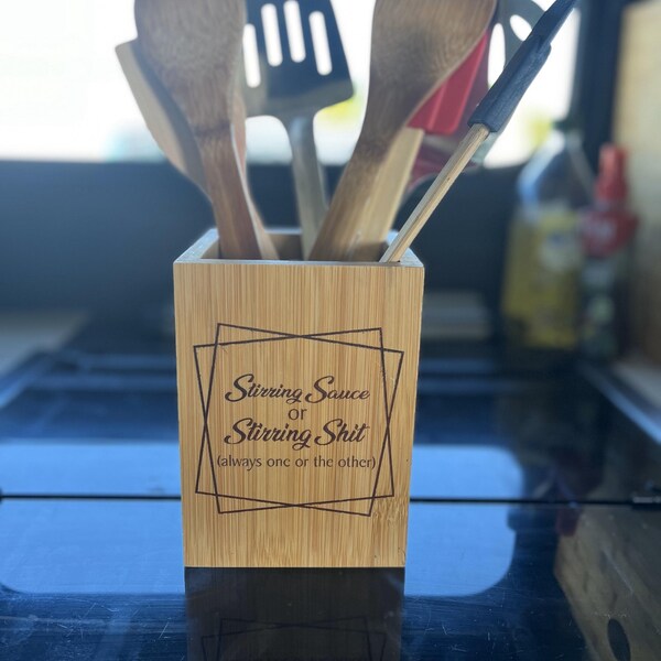 Kitchen Spoon Holder - Etsy