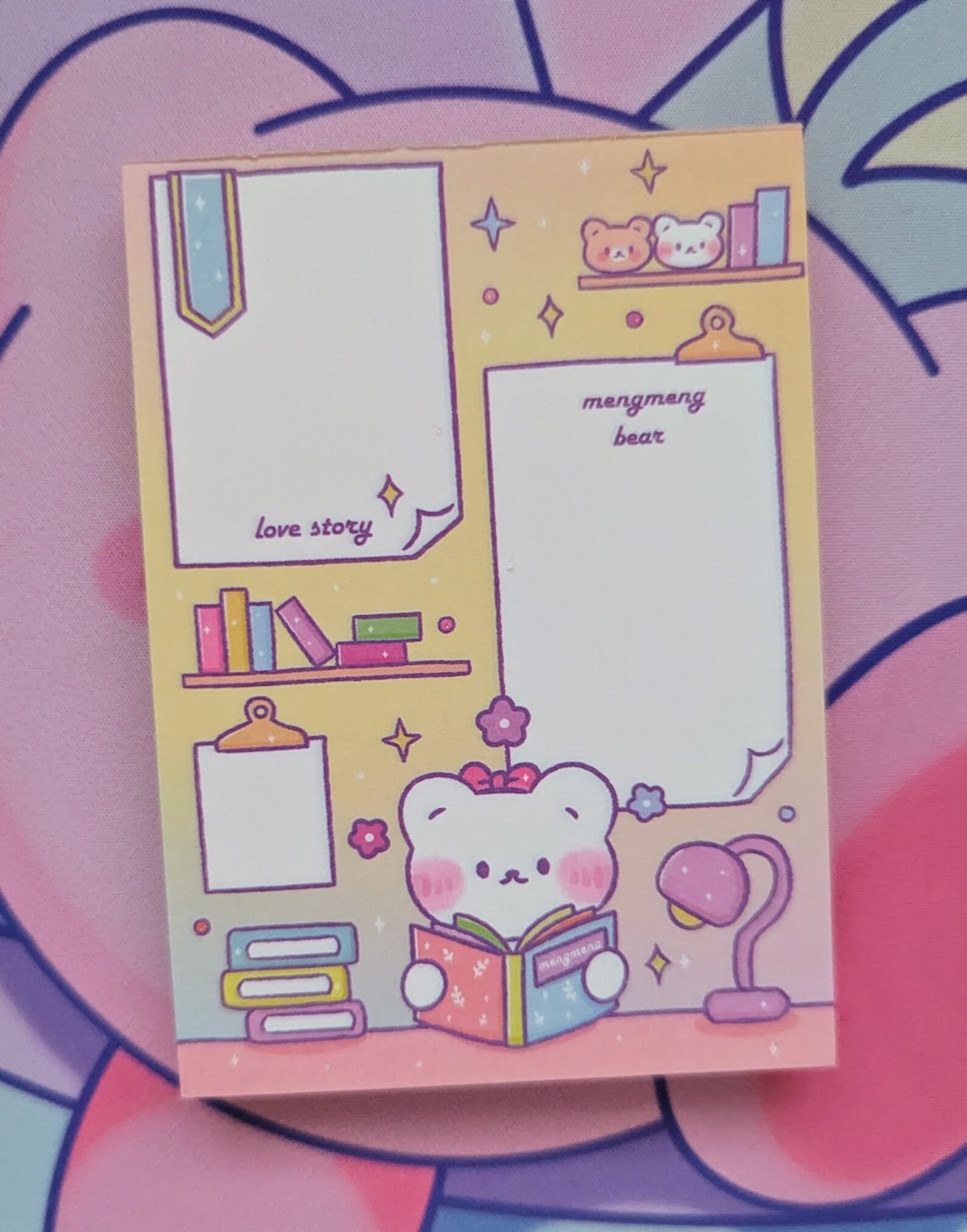 Kawaii Bear Memo Notes - Etsy