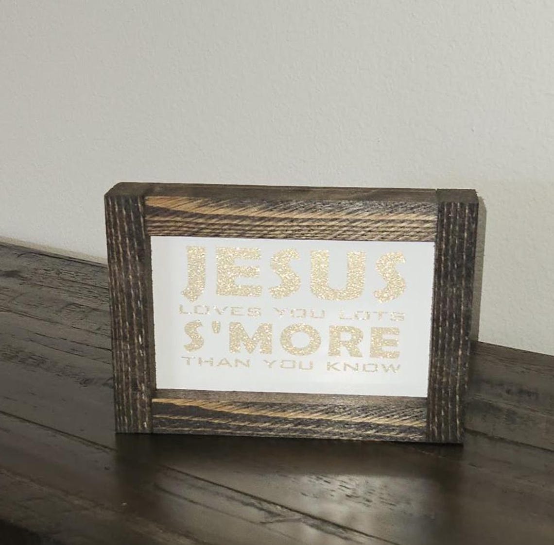 Jesus Loves You Sign | Religious Camping Sign | Catholic Kid ...