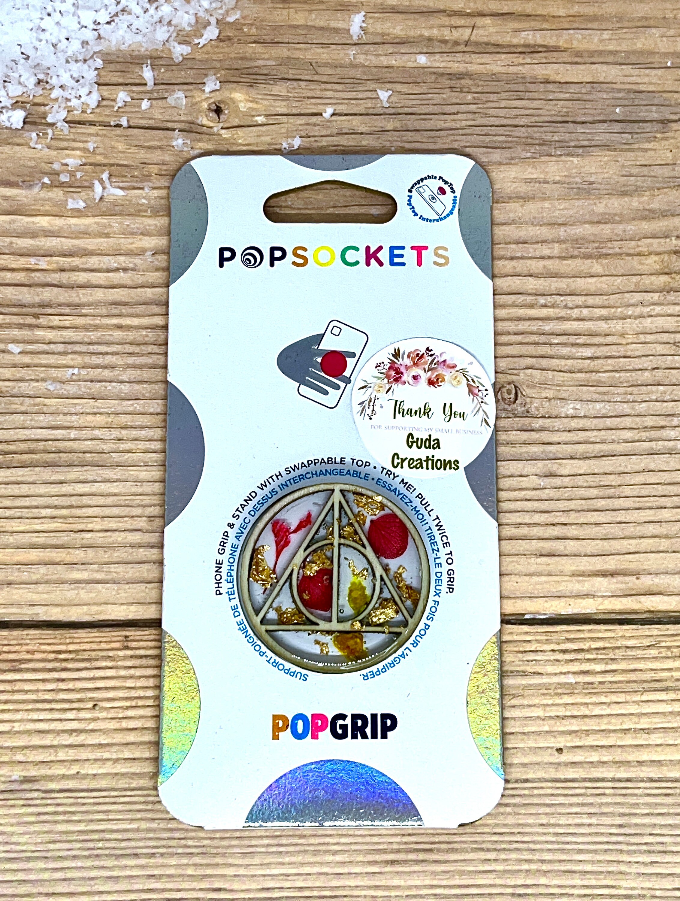 The Deathly Hallows Flora House Colors Inspired Pop Sockets From the ...