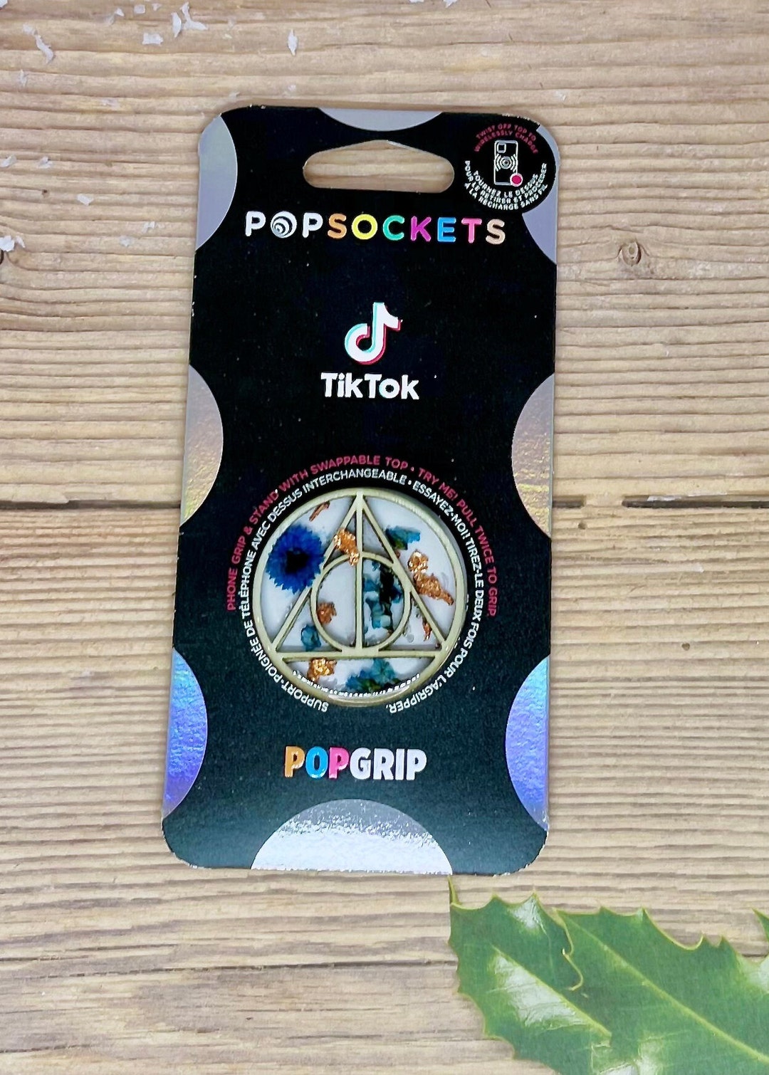 The Deathly Hallows Flora House Colors Inspired Pop Sockets From the ...