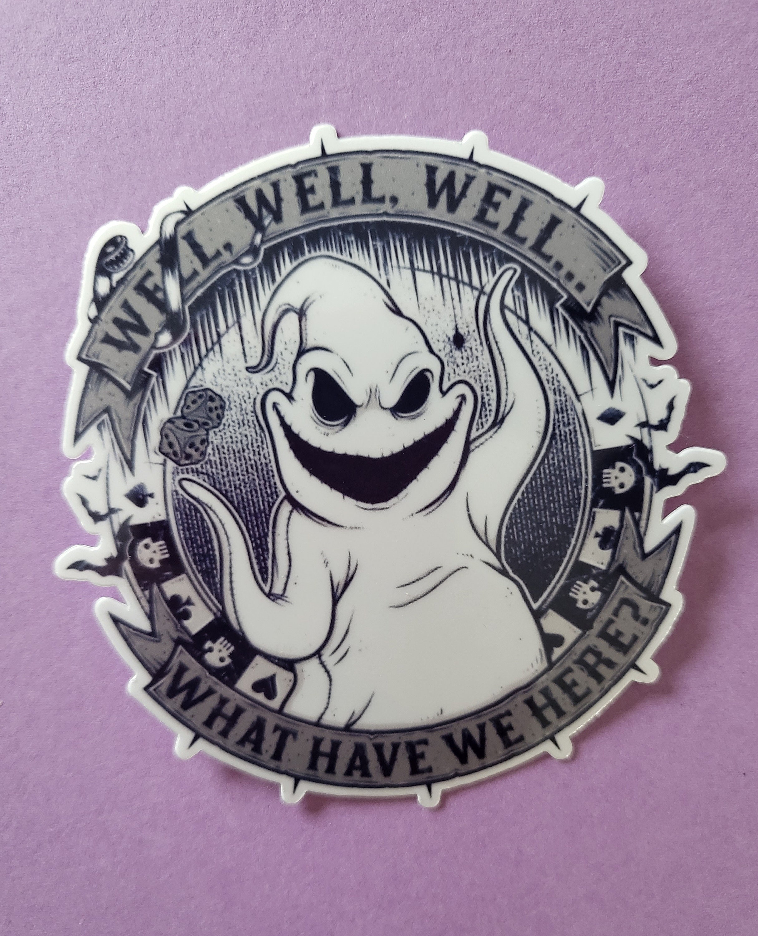 Nightmare Before Christmas Stickers Jack and Sally Stickers Oogie ...