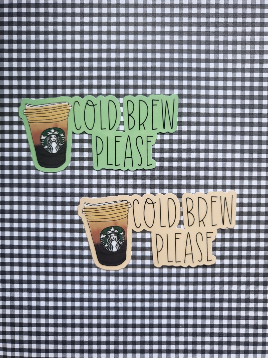 Starbucks Sticker | Cold Brew Sticker | Iced Coffee Sticker | Starbucks ...