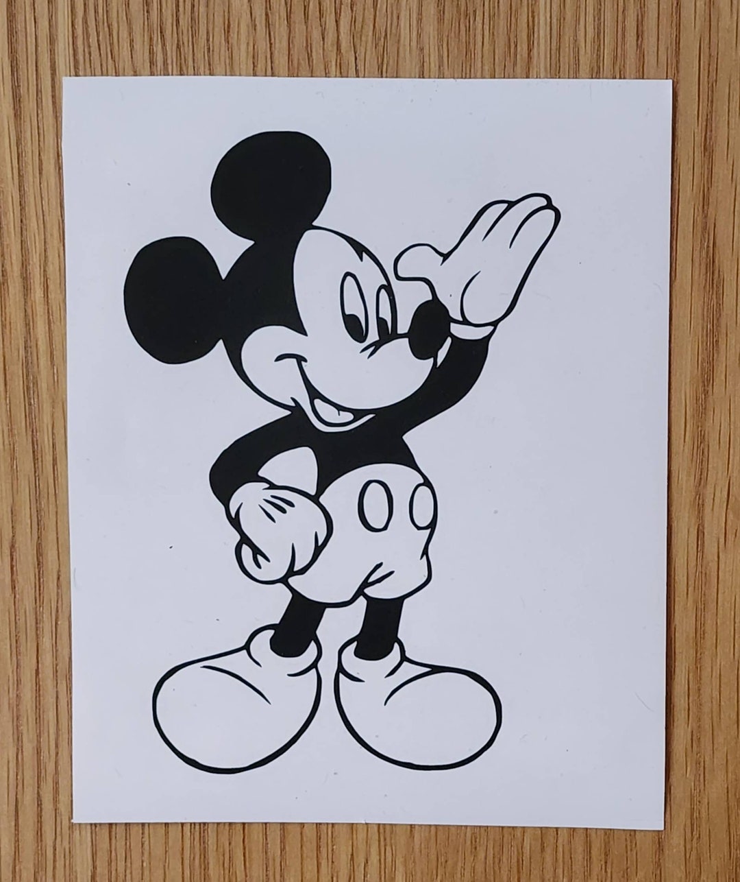 Mickey Mouse Decal / Disney Decal - Etsy