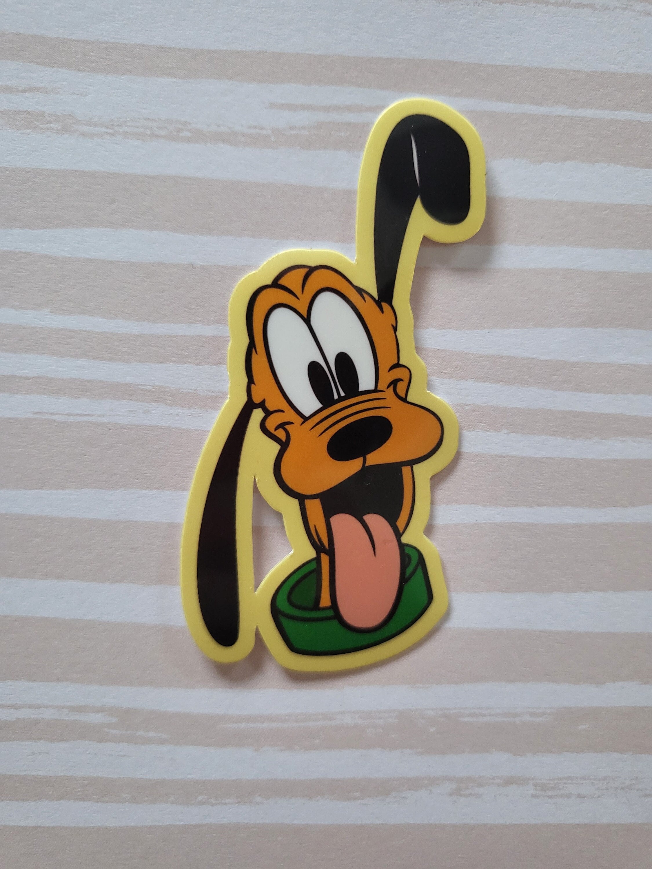 Pluto Face Sticker Pluto Dog Sticker Pluto Mickey Sticker - Etsy