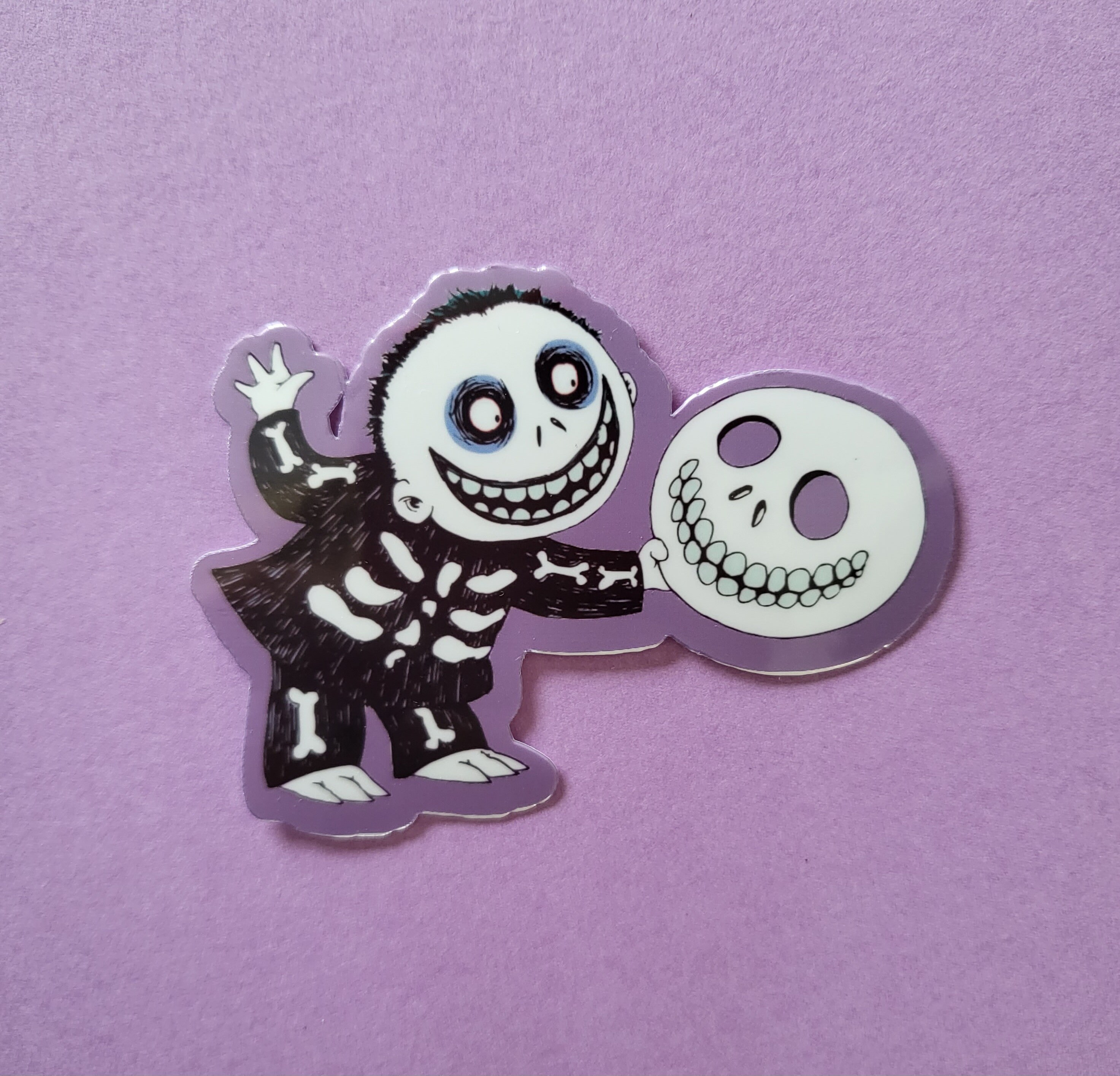 Nightmare Before Christmas Stickers Jack and Sally Stickers Oogie Boogie Stickers Halloween ...