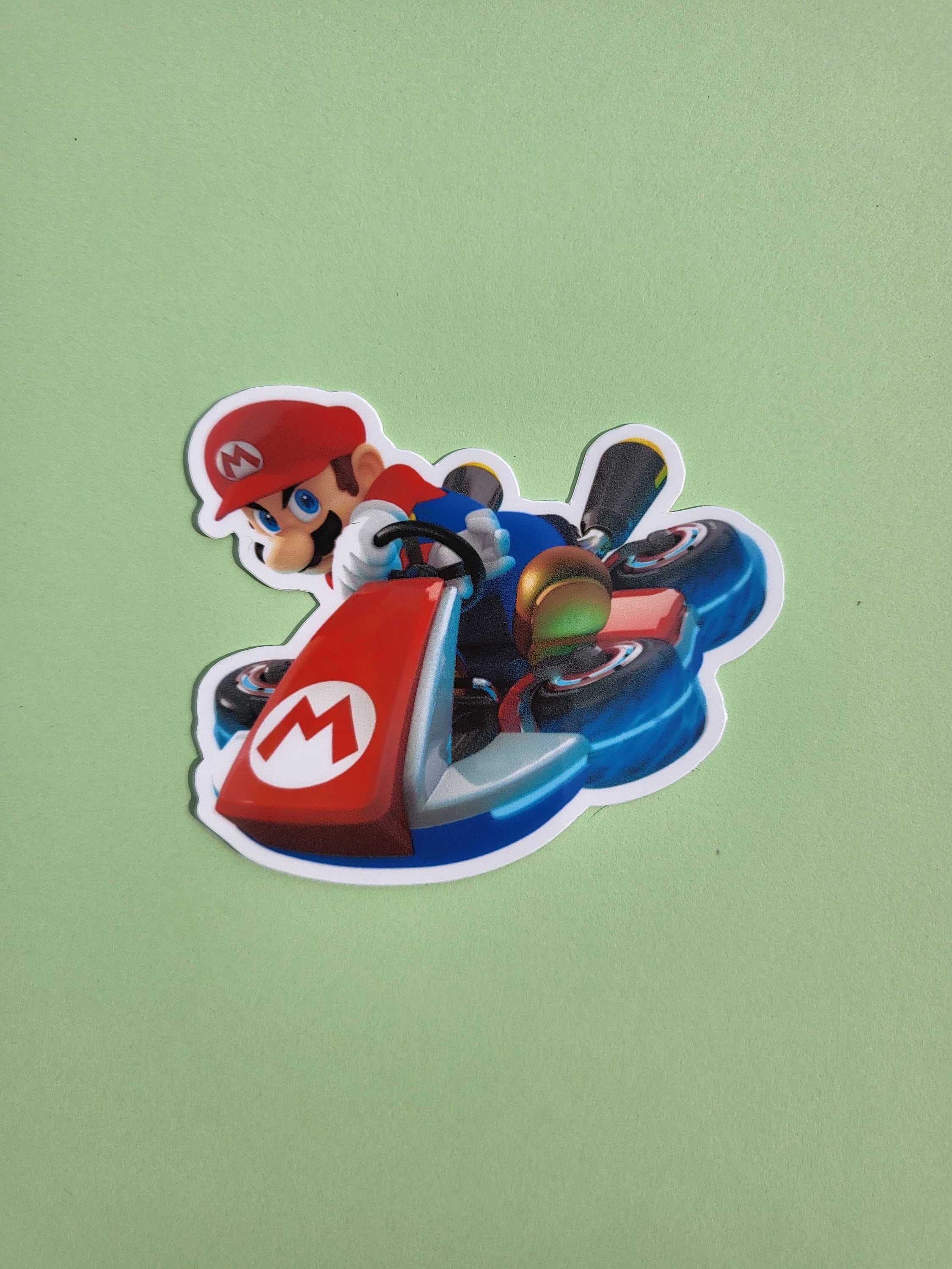 Mario Kart Stickers Super Mario Stickers Video Game Stickers - Etsy