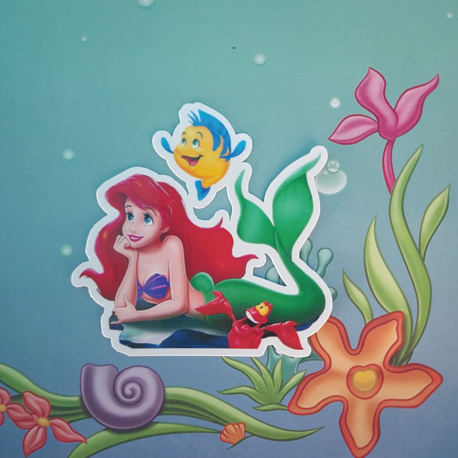 Little Mermaid Stickers / Eric Ariel Sticker / Scuttle Sticker ...