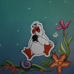 Little Mermaid Stickers / Eric Ariel Sticker / Scuttle Sticker ...