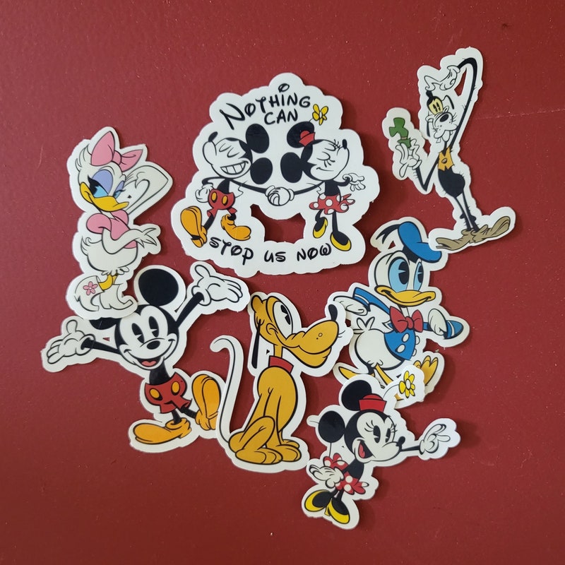 Mickey Stickers - Etsy