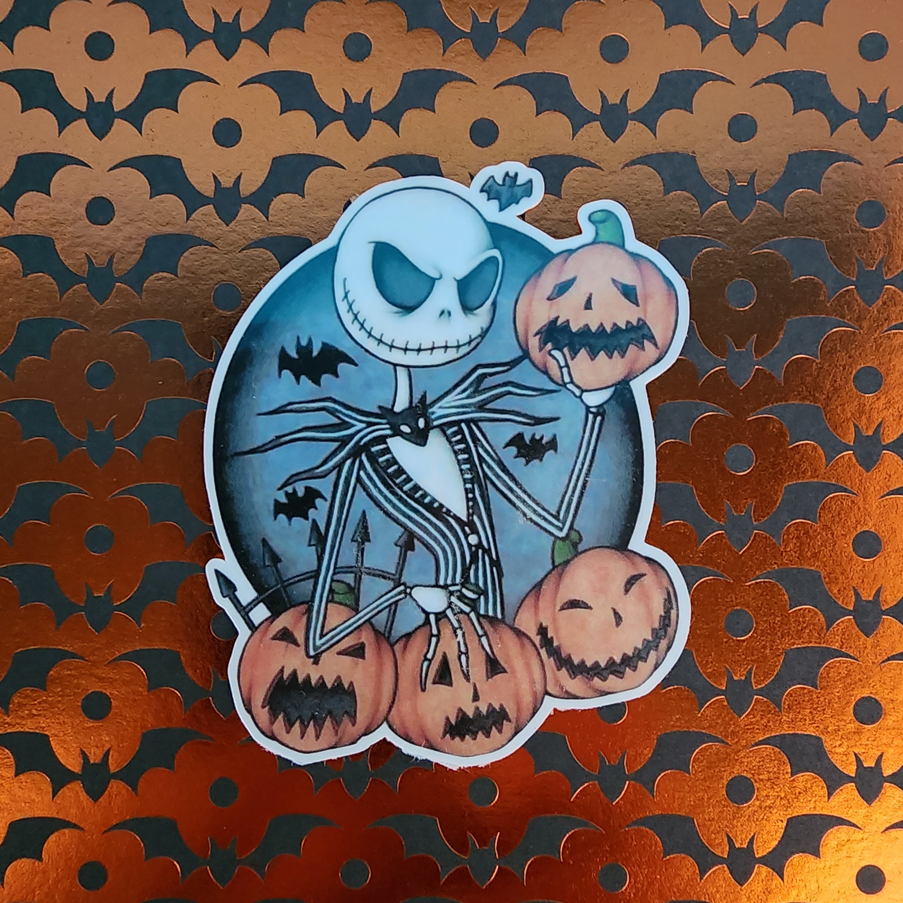 Jack Skellington Sticker / Pumpkin King Sticker / Nightmare - Etsy