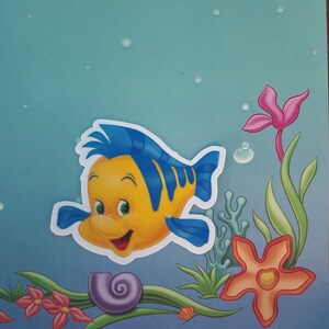 Little Mermaid Stickers / Eric Ariel Sticker / Scuttle Sticker ...