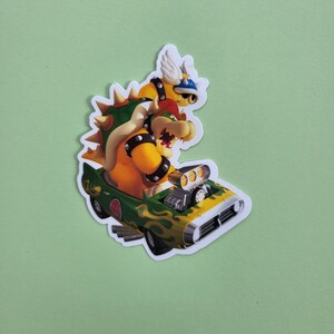 Mario Kart Stickers | Super Mario Stickers | Video Game Stickers - Etsy