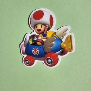 Mario Kart Stickers | Super Mario Stickers | Video Game Stickers - Etsy