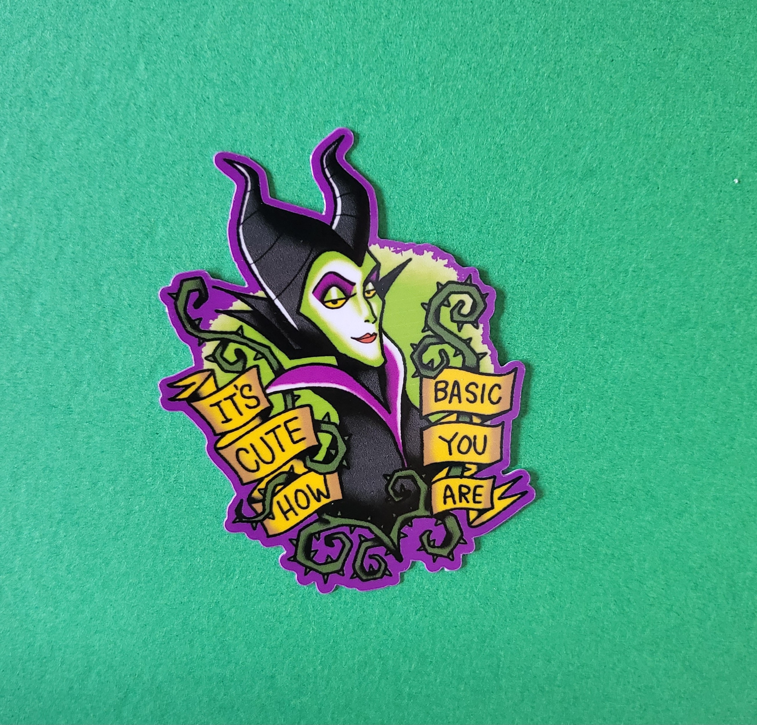 Disney Villains Stickers Disney Villains With Sayings - Etsy