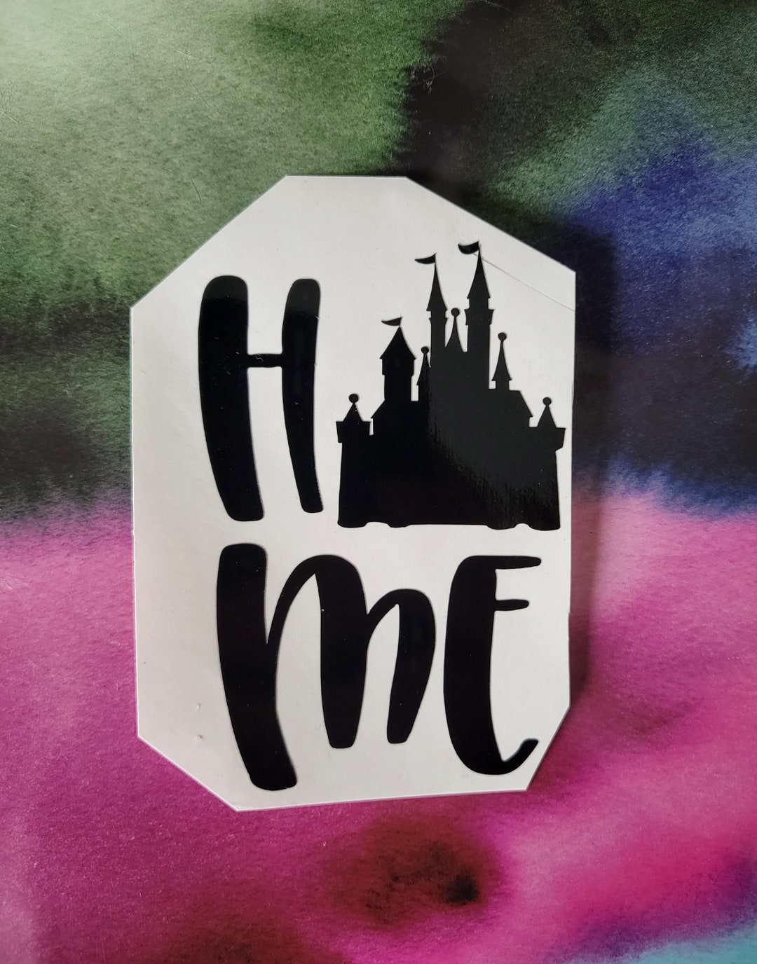 Disney Castle Home Decal Disney Home Decal Disney Castle Decal Sleeping ...