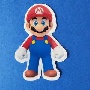Super Mario Characters Stickers | Mario Character Sticker Bundle - Etsy