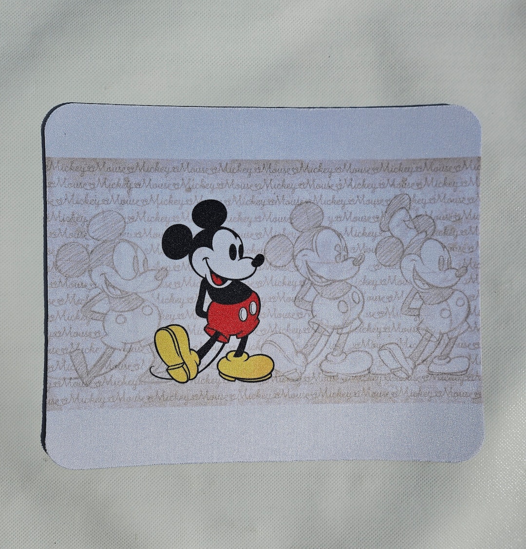 Mickey Mouse Sketch Mouse Pad - Etsy