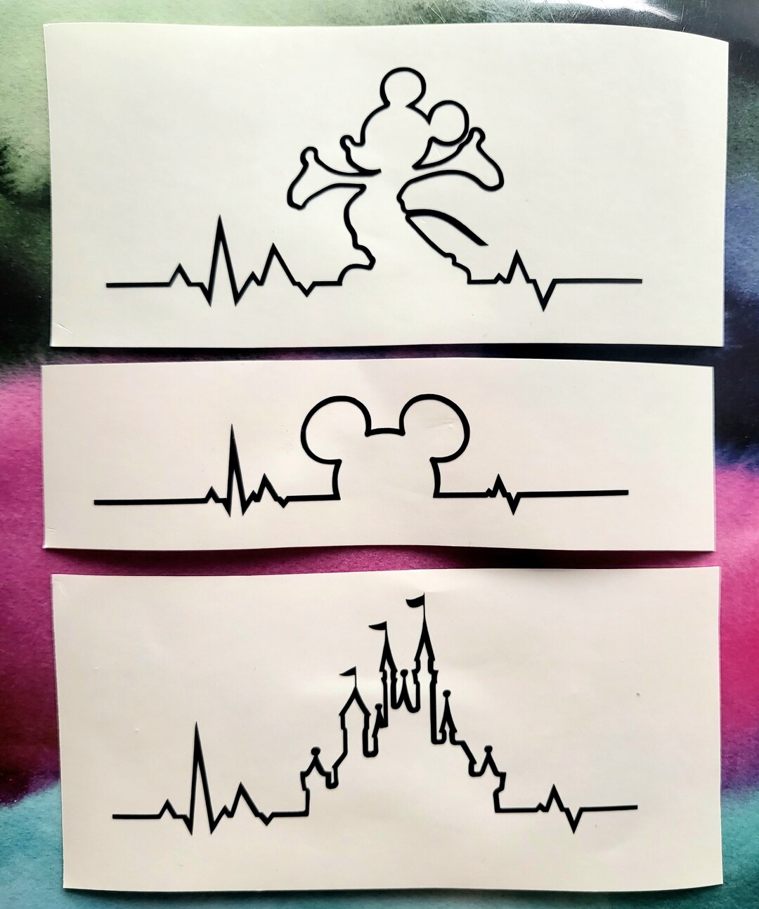 Disney Life Line Decal | Mickey Life Line Decal | Disney Castle Life ...