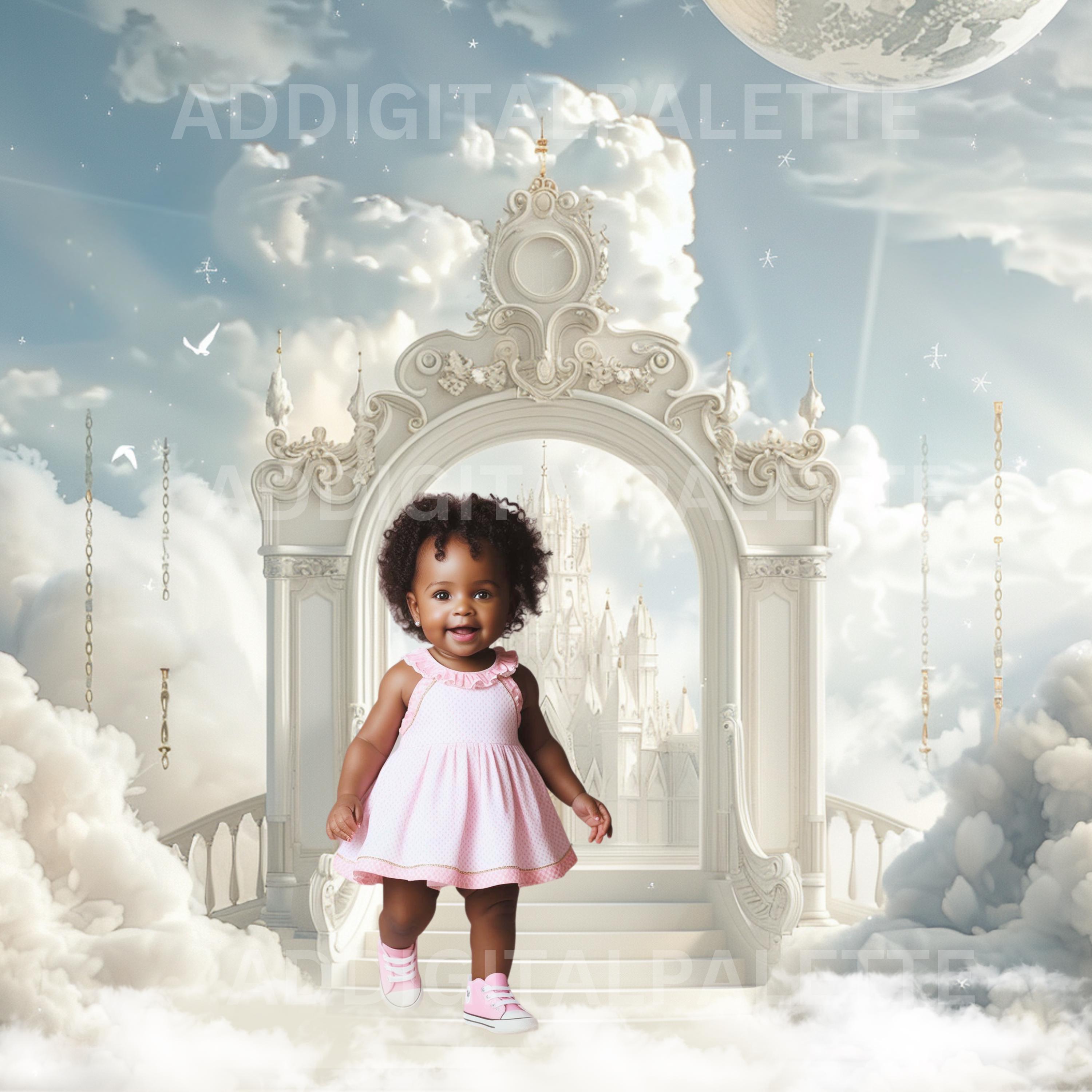 Heavenly Castle PNG Background, Castle Background, Memorial PNG ...