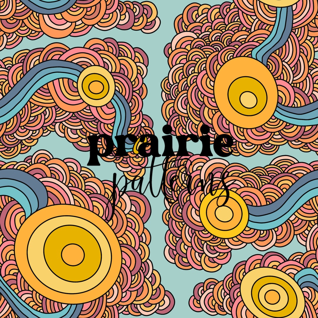 Funky & Spunky Seamless - Etsy