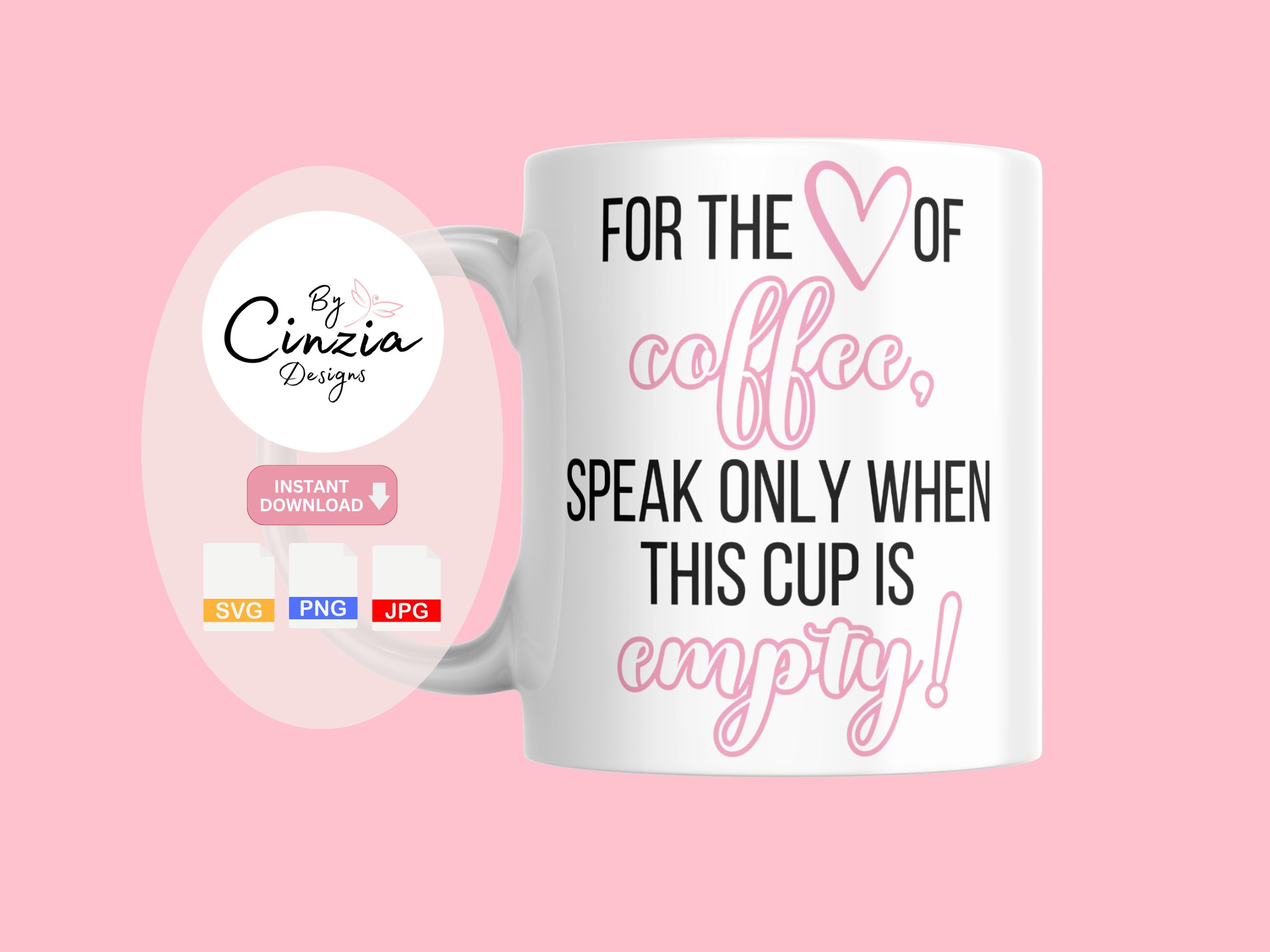 Funny Coffee Quote for SVG, Grumpy Svg, Morning Coffee Svg, Cranky ...