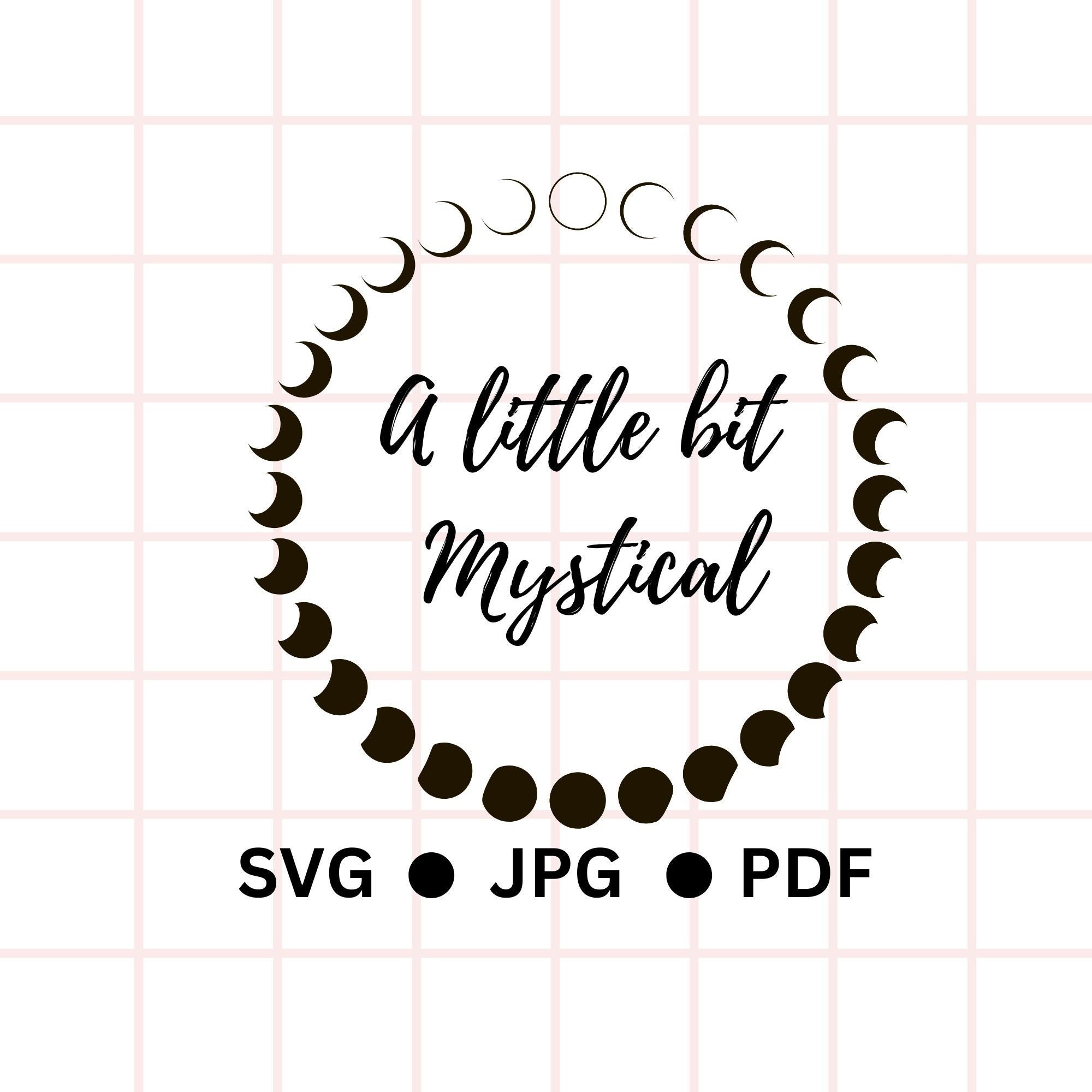 Moon Phases Svg, New Moon Svg, Full Moon Svg, Moon Cycle Svg, Moon ...