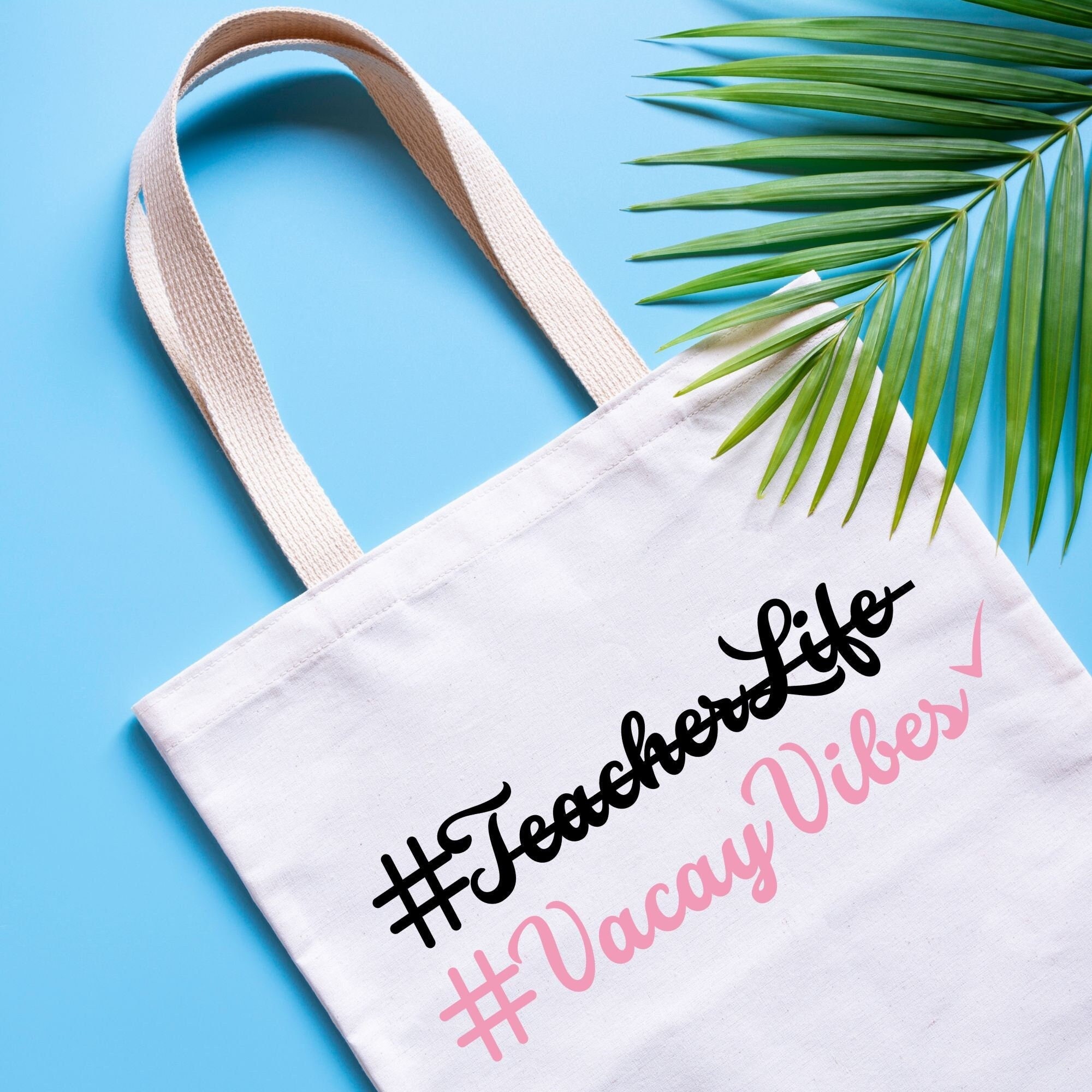 Svg for Teacher Life, Vacay Vibes Svg for Teachers on Summer Vacation ...