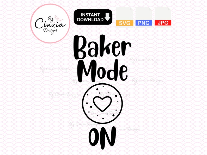 Bakers Svg Cutting Machine and Digital Files Png Jpg, Baker Mode on Svg ...