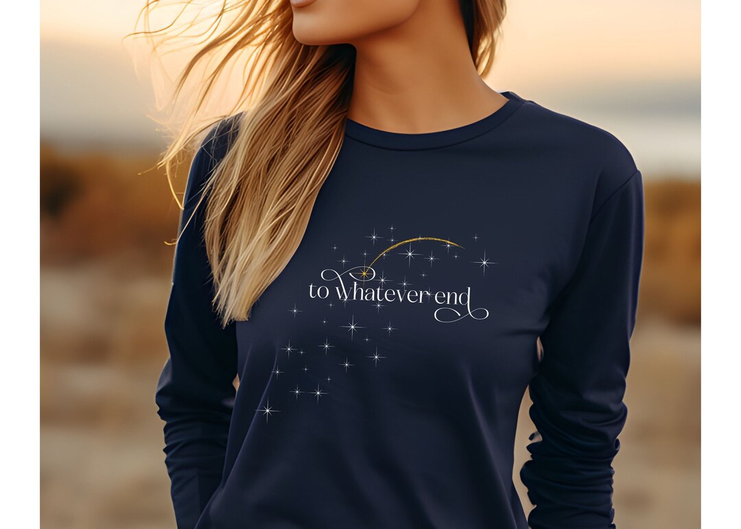 To Whatever End Throne of Glass LONG SLEEVE T-shirt, Aelin and Rowan's ...