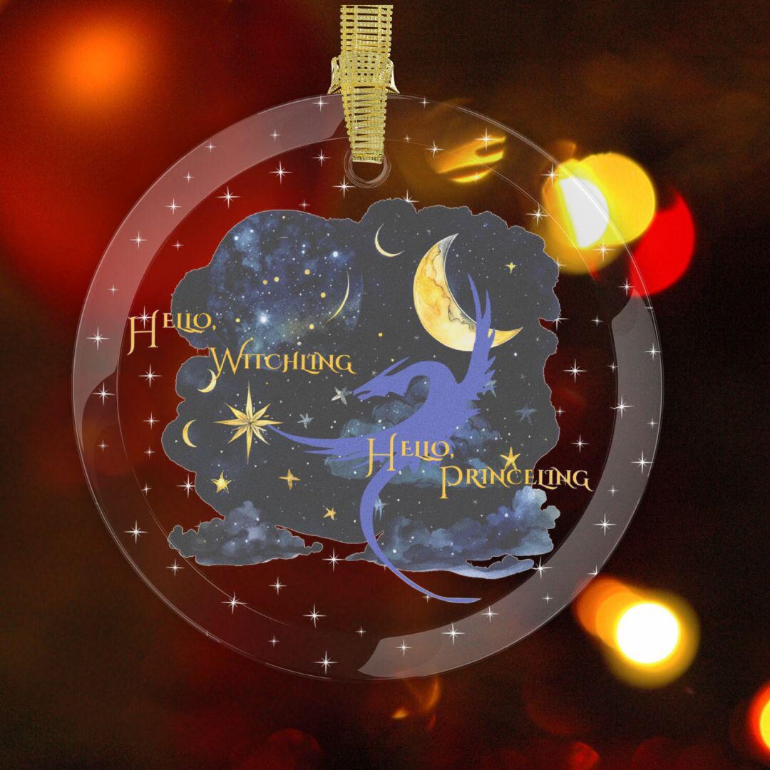 Hello, Witchling Hello, Princeling Throne of Glass Christmas Ornament ...