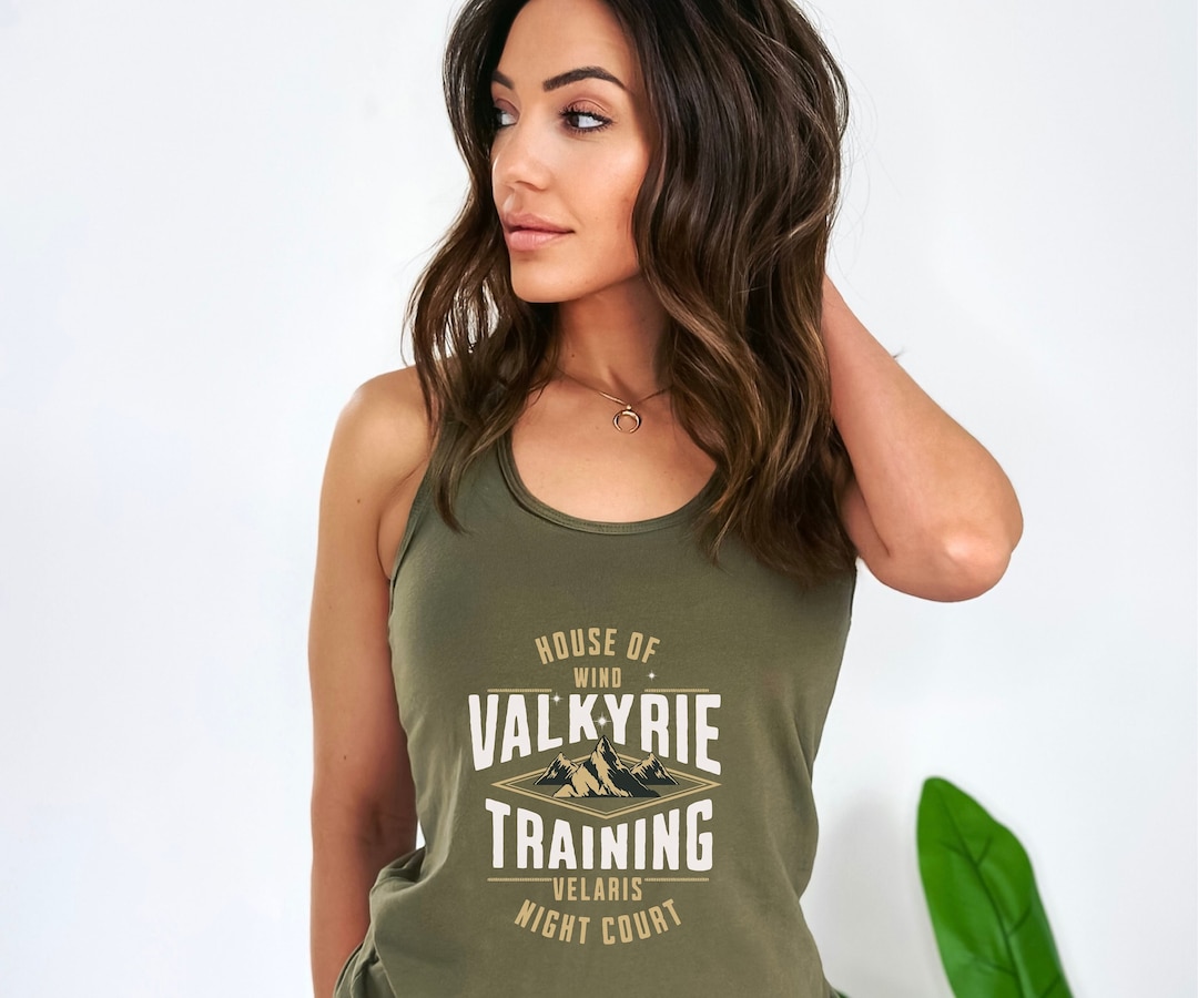 Valkyrie Training ACOTAR House of Wind Womens Ideal Racerback Tank ...