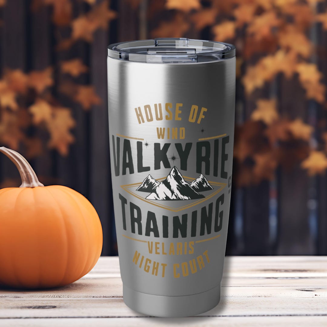Valkyrie Training ACOTAR House of Wind 20oz Stainless Steel Tumbler ...