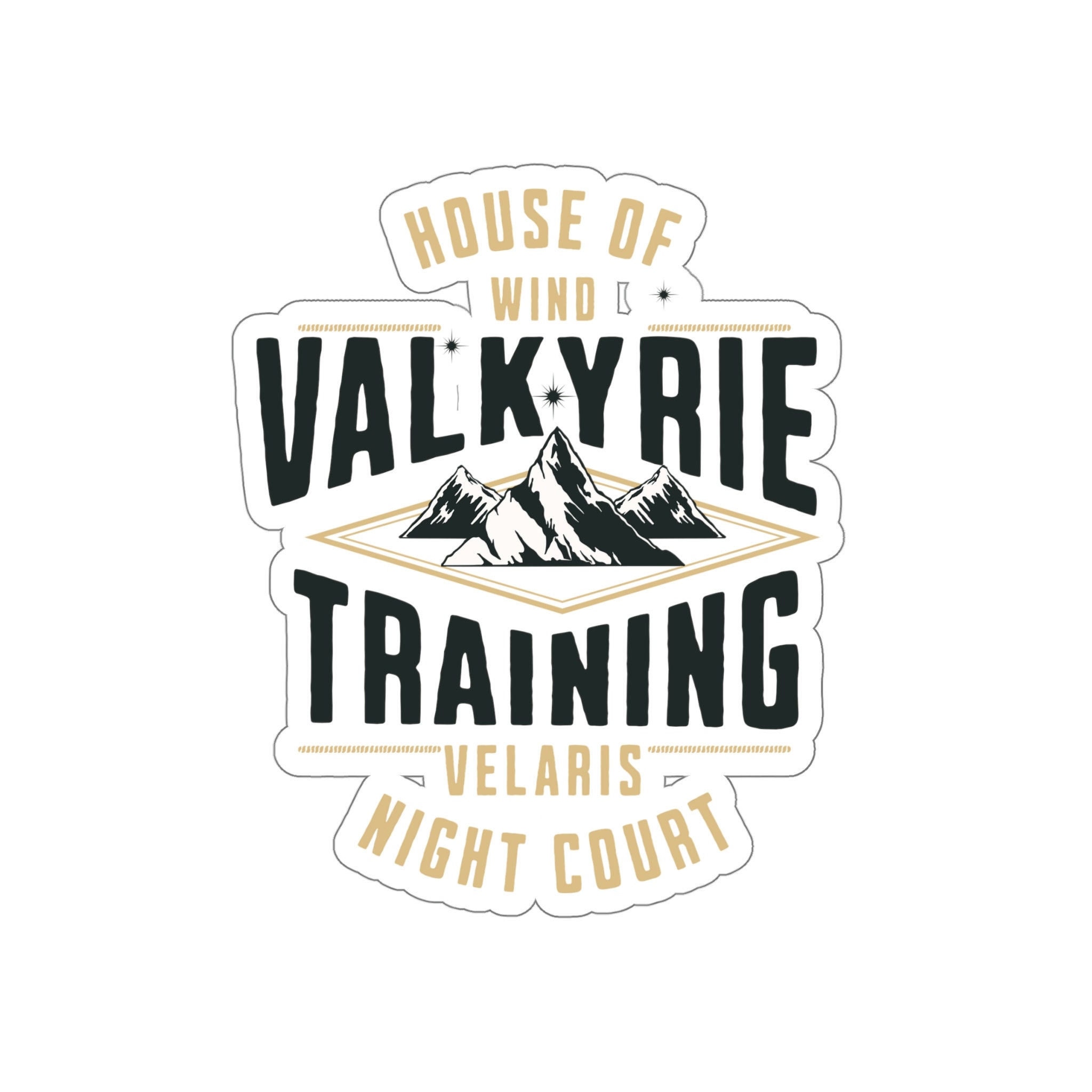 Valkyrie Training ACOTAR Stickers House of Wind - Etsy