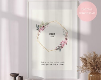 Christian Wall Art Bible Verse 1 John 4:8 god is - Etsy