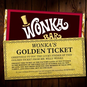Golden Ticket - Etsy