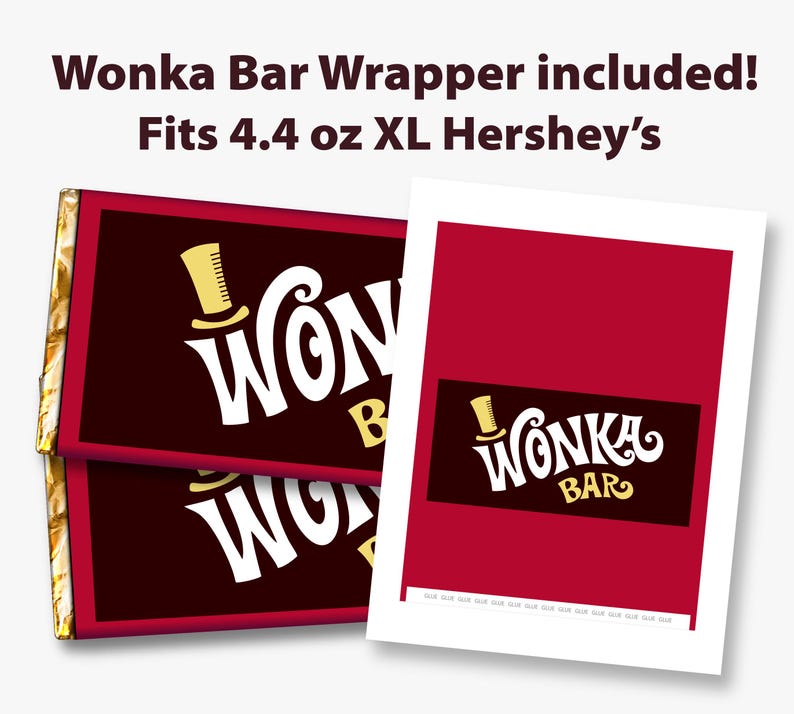 Editable Golden Ticket - Printable Template - Willy Wonka Party ...