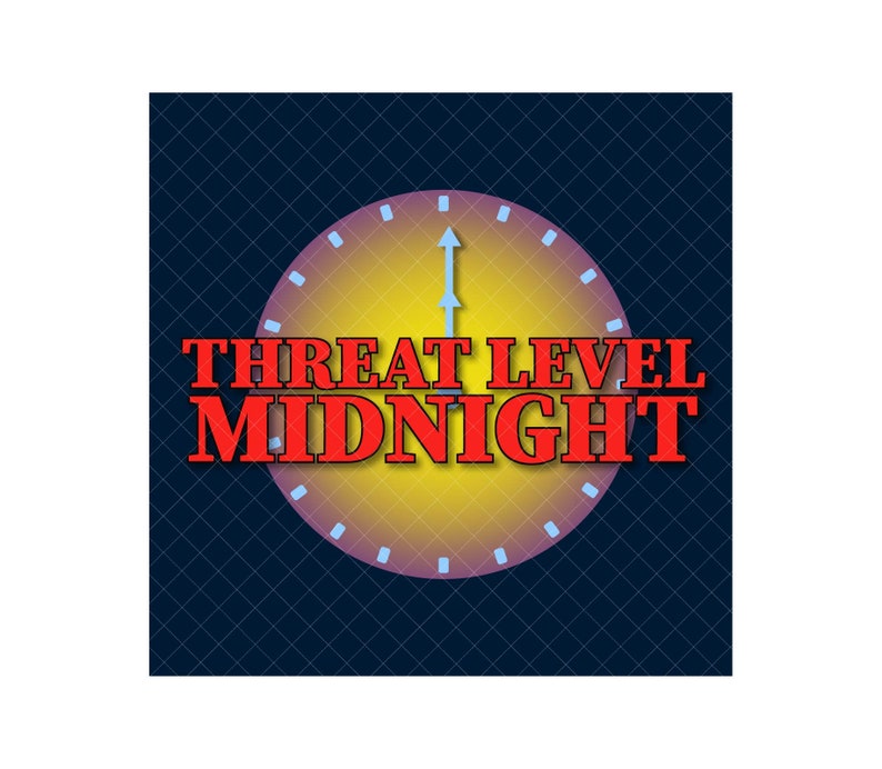 Threat Level Midnight SVG and PNG Logo Instant Download Michael Scarn ...