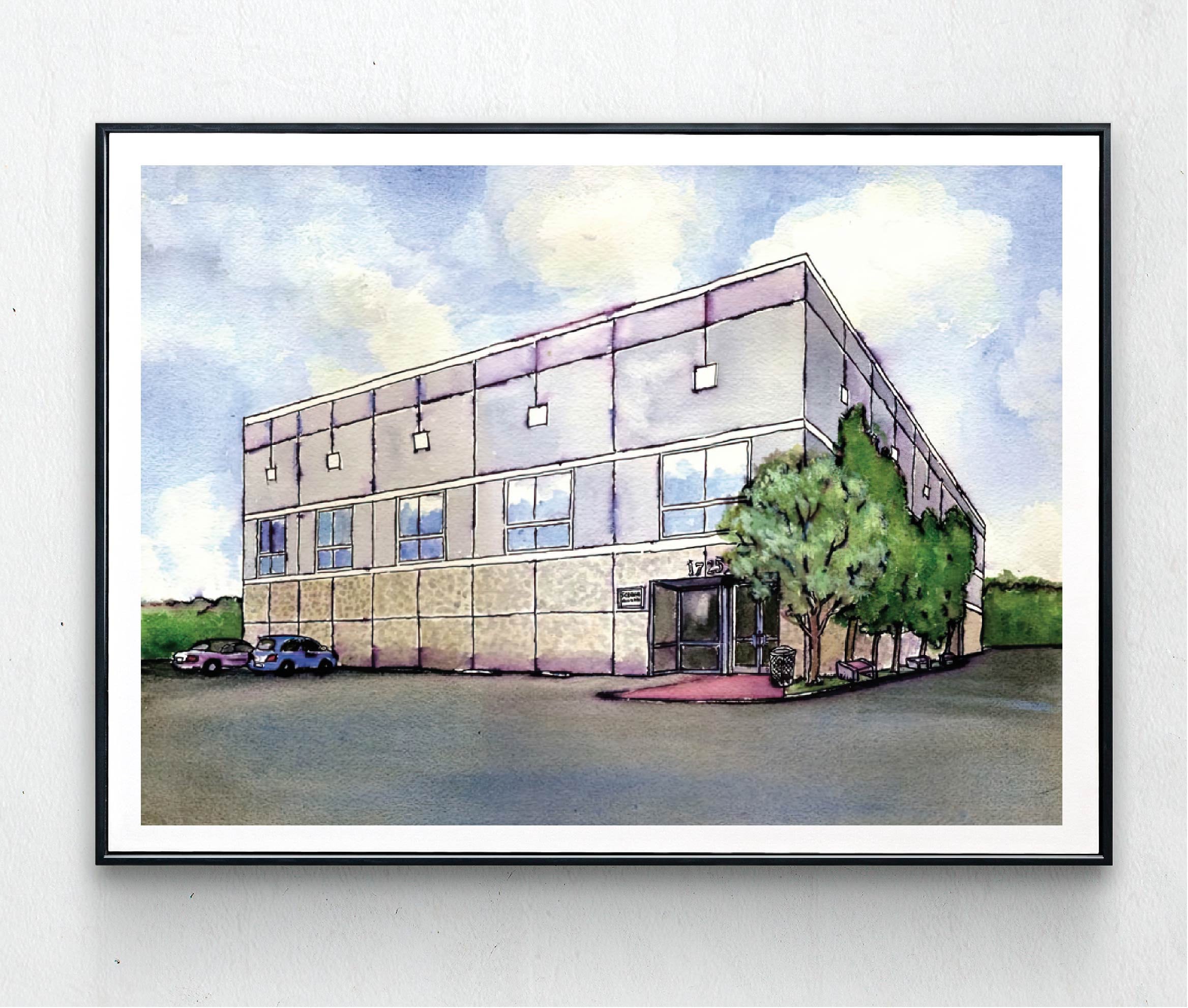 Printable Pam Painting INSTANT DOWNLOAD the Office Decor - Etsy