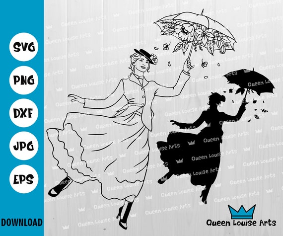 Mary Poppins Vector