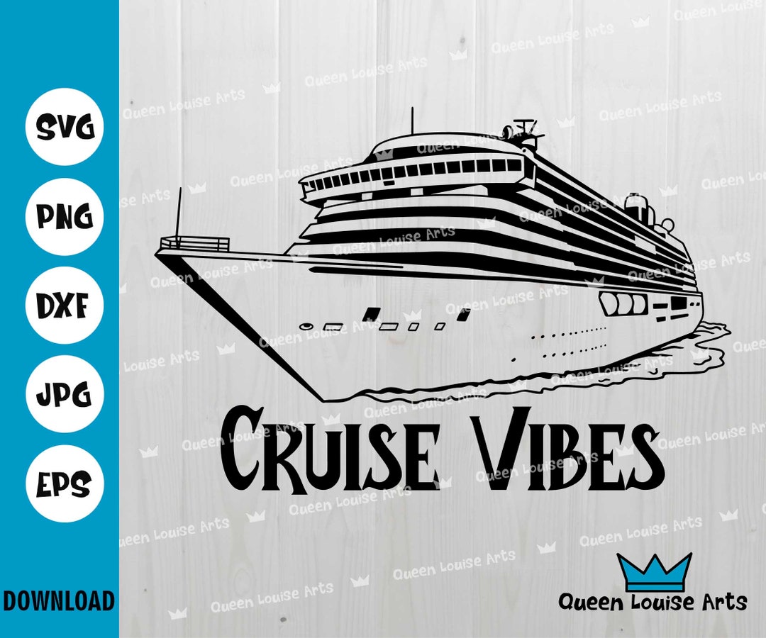 Cruise Ship Svg,boat SVG, Travel SVG Islands Tourist Vacation Ocean Sea ...