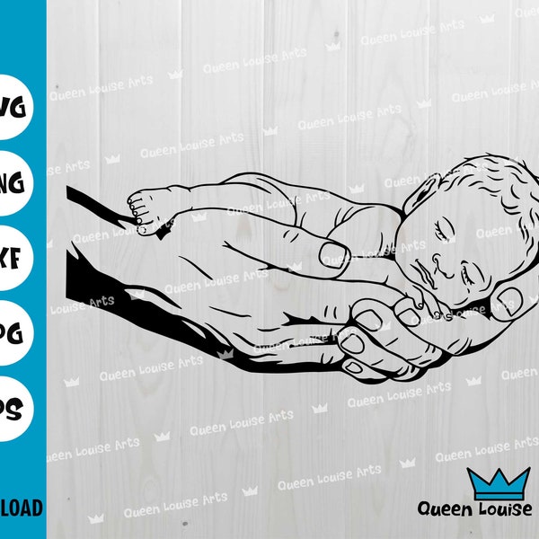 Mom and Baby Sleeping Svg - Etsy