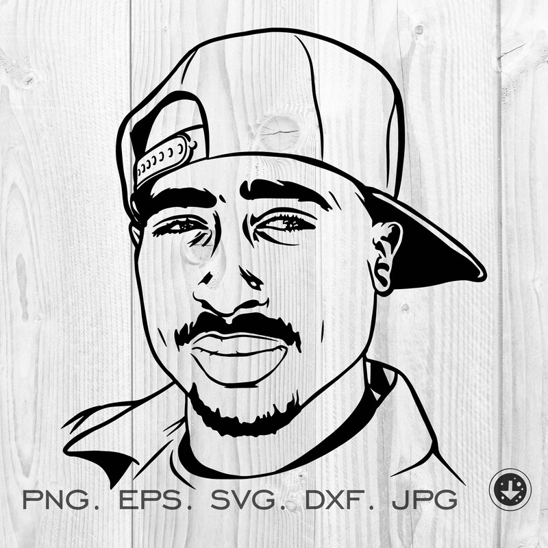 Tupac Svg - Etsy
