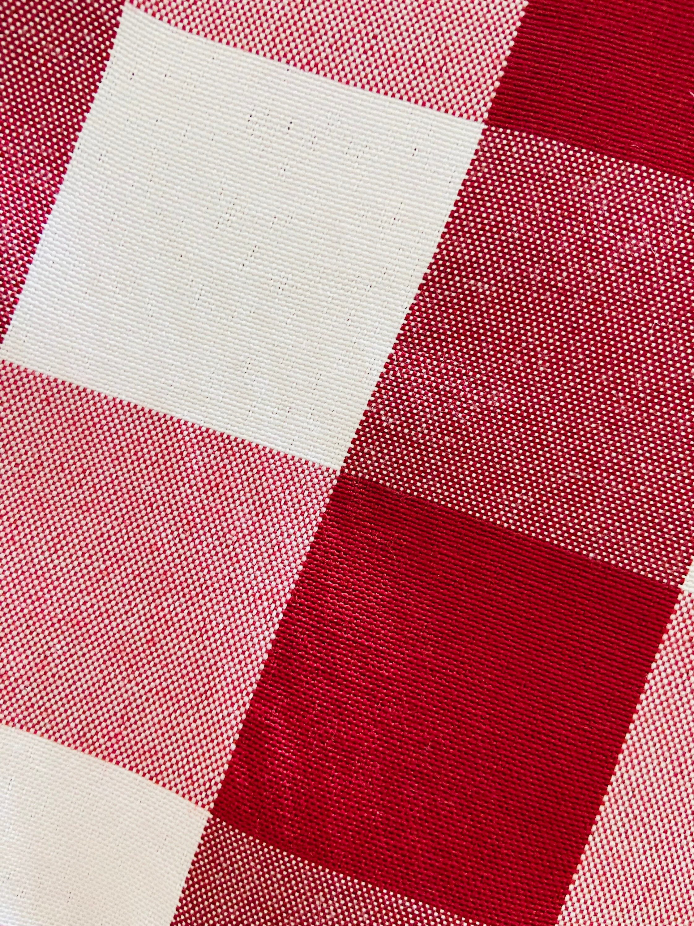 Buffalo Check-double Layer-homemade Placemats-set of 4-heart Shape ...
