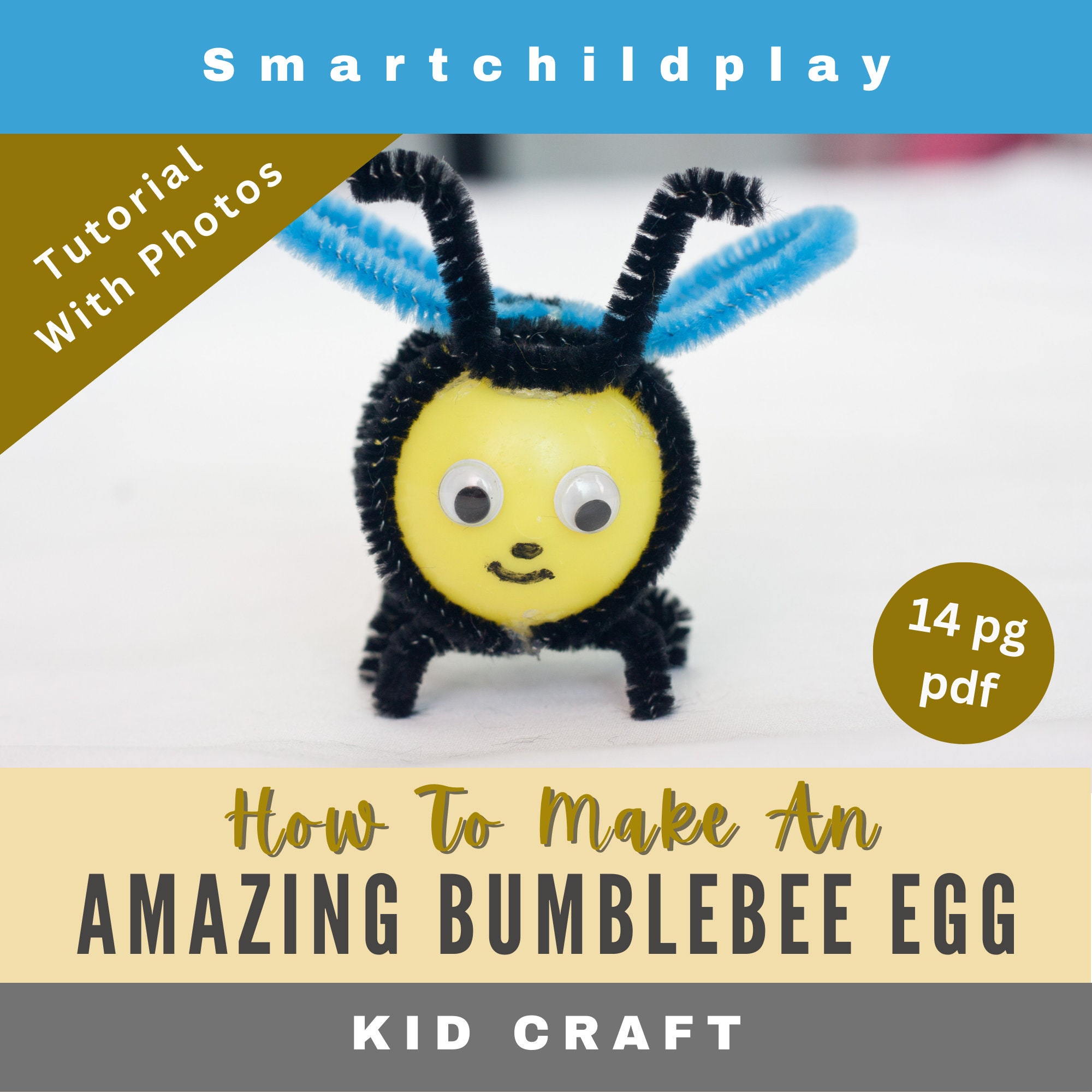 How to Make an Amazing Bumblebee Egg Printable – Kid Crafts - Preschool ...