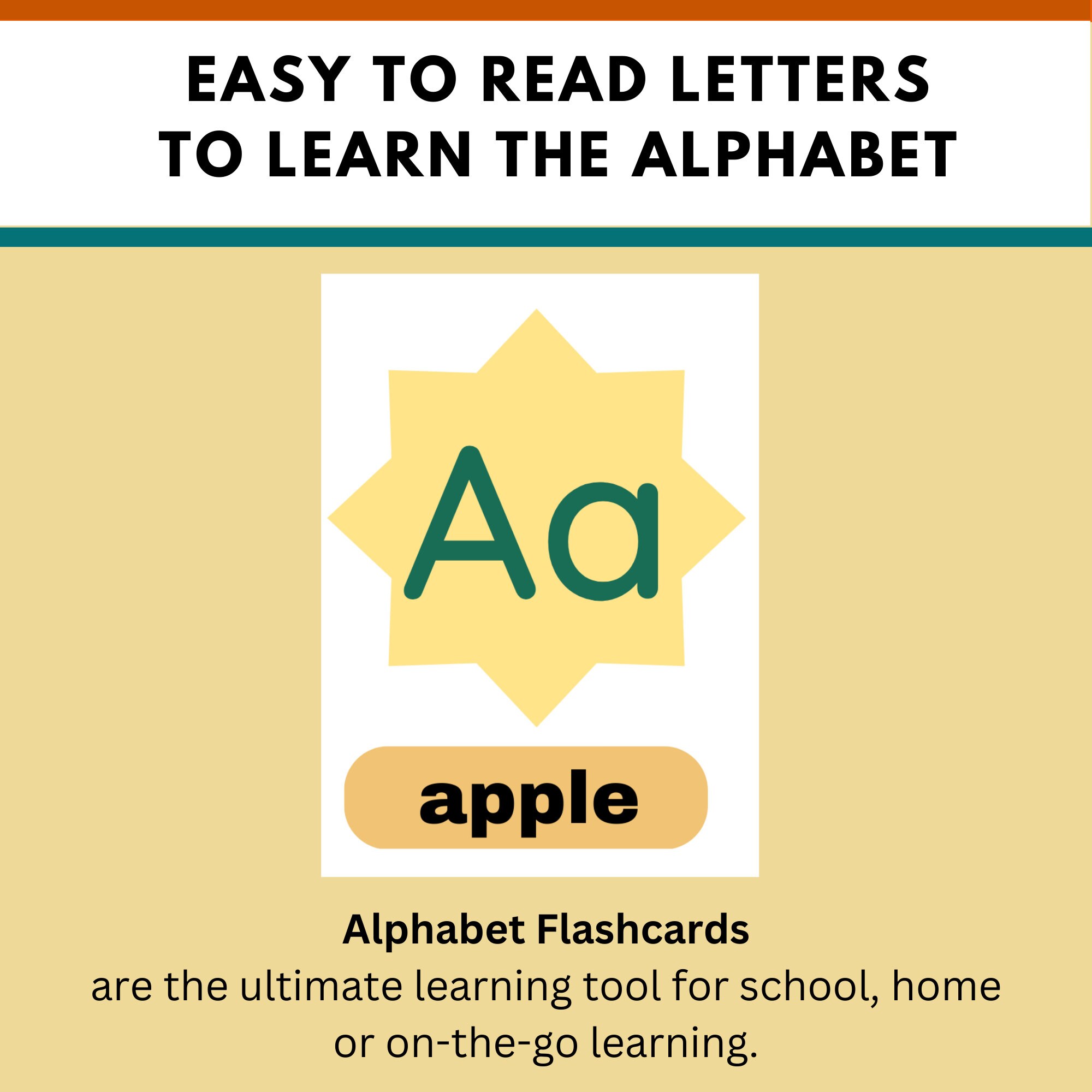 ABC and Color Flashcards for Toddlers / Preschool Printable ...