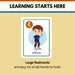 Body Parts Flashcards for Preschoolers Prek Kindergarten Printable ...