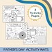 Printable Father's Day Coloring Bundle / DIY Craft / Digital Download ...